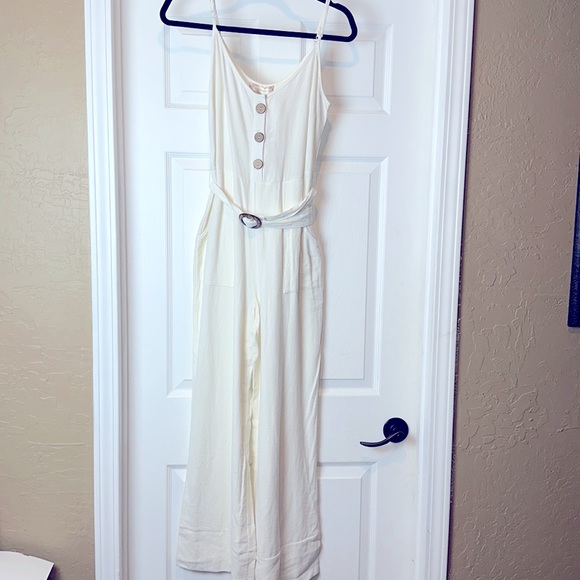 Band of Gypsies | Pants & Jumpsuits | Band Of Gypsies White Linen ...